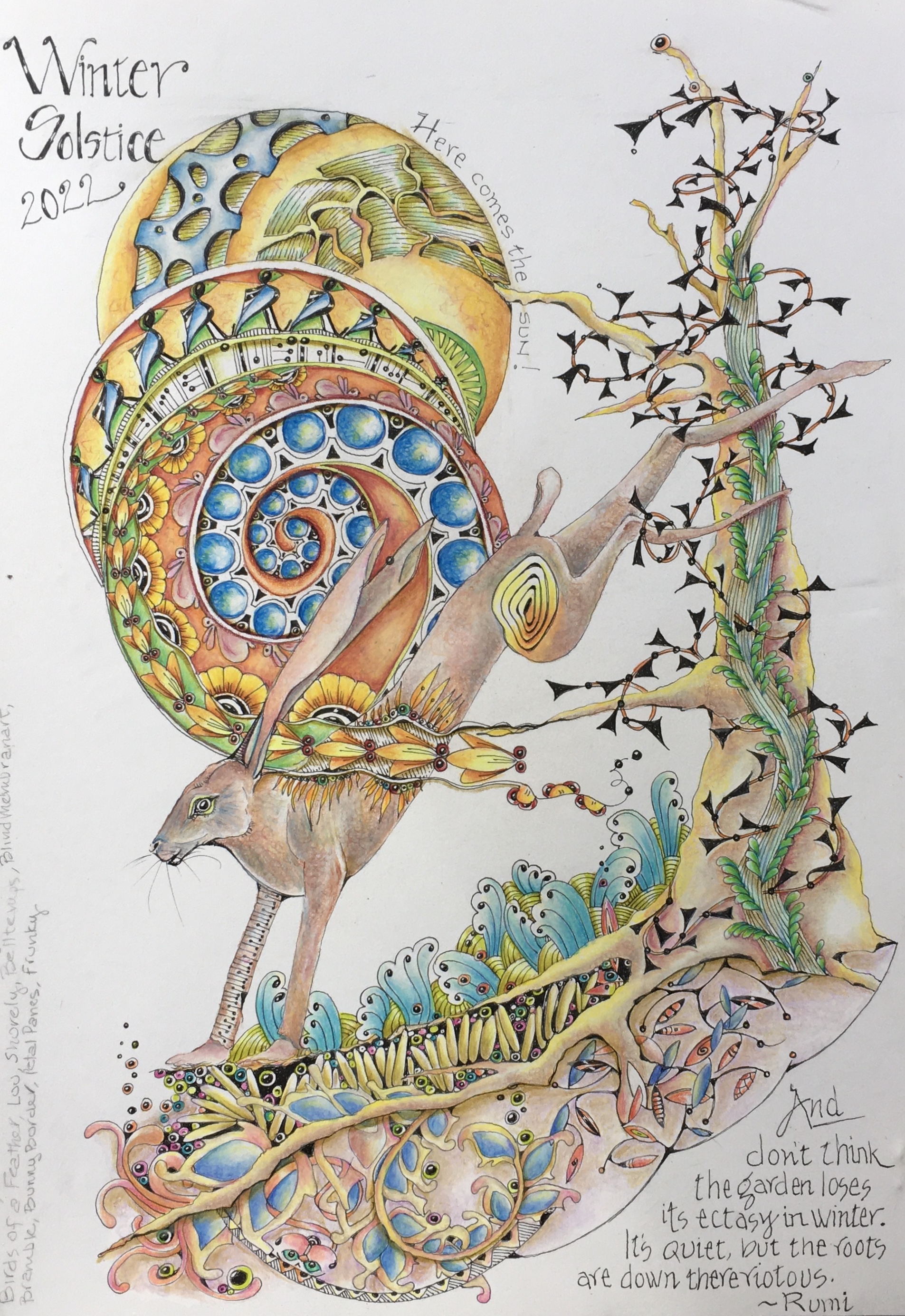 “Here Comes the Sun” Happy Winter Solstice! – a curious nature