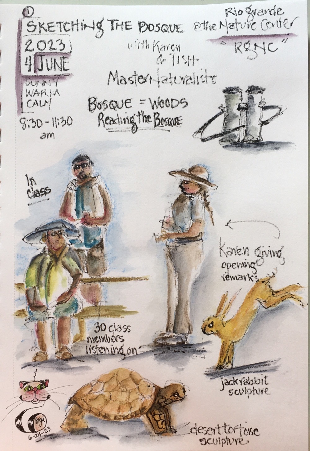 Sharing a Passion for Nature and Nature Journaling with Master ...