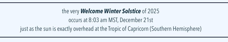 Happy Winter Solstice 2025 In an Astronomical Moment – a curious nature